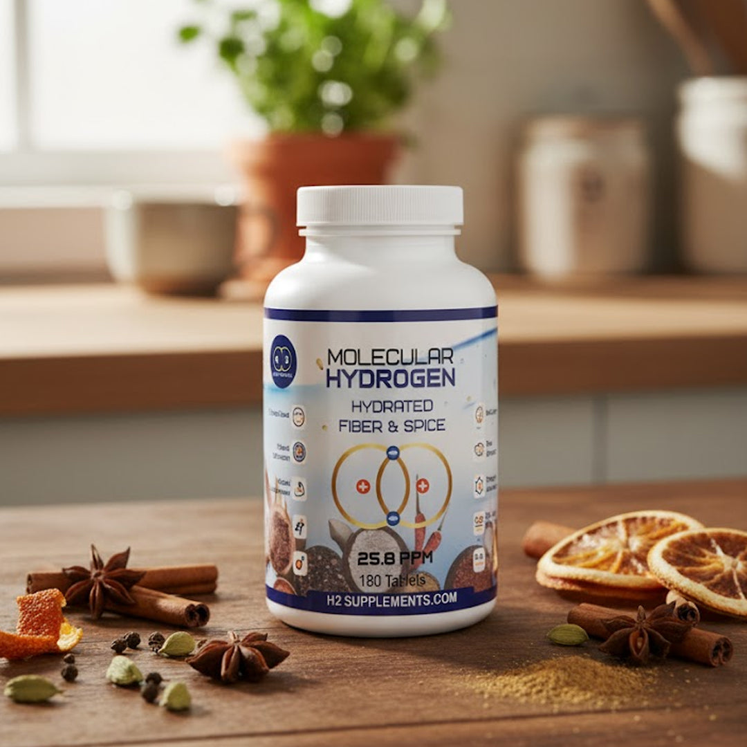 Hydrogen Fibers & Spices Tablets | H2 Supplements